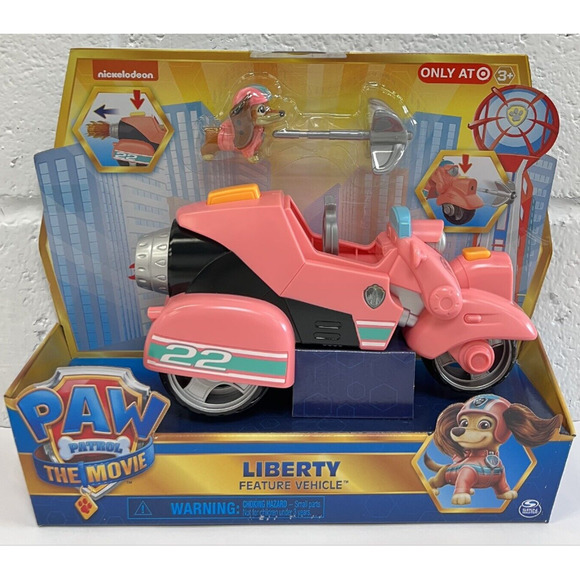 Paw Patrol | Toys | New Paw Patrol The Movie Liberty Feature Vehicle ...